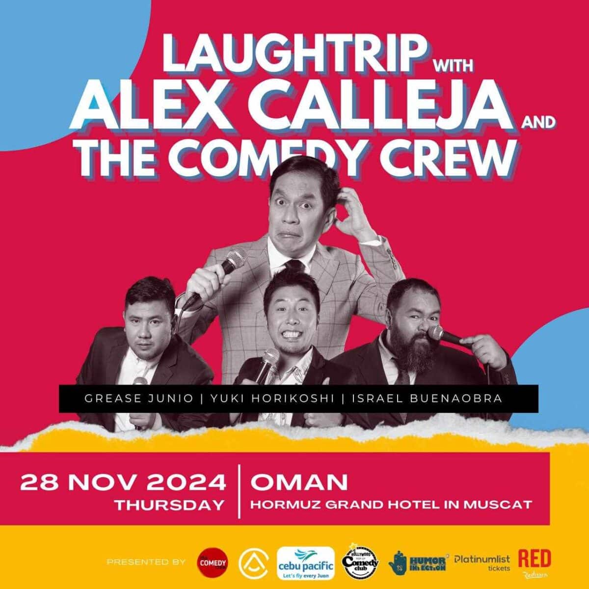 Alex Calleja Standup Comedy Show in Dubai