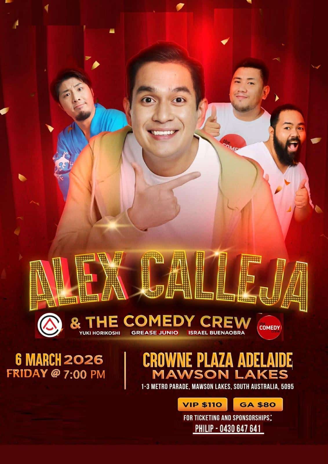 Alex Calleja Shows and Schedules